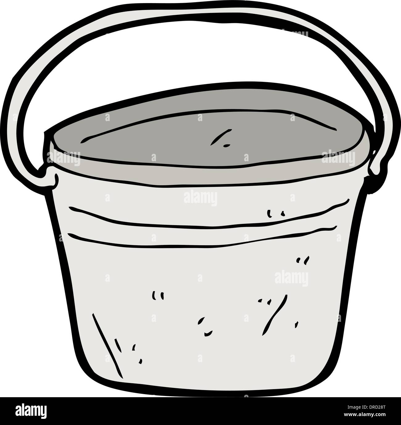cartoon metal bucket Stock Vector Image & Art - Alamy