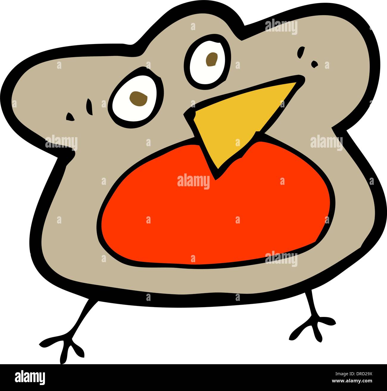 Funny robin Stock Vector Images - Alamy
