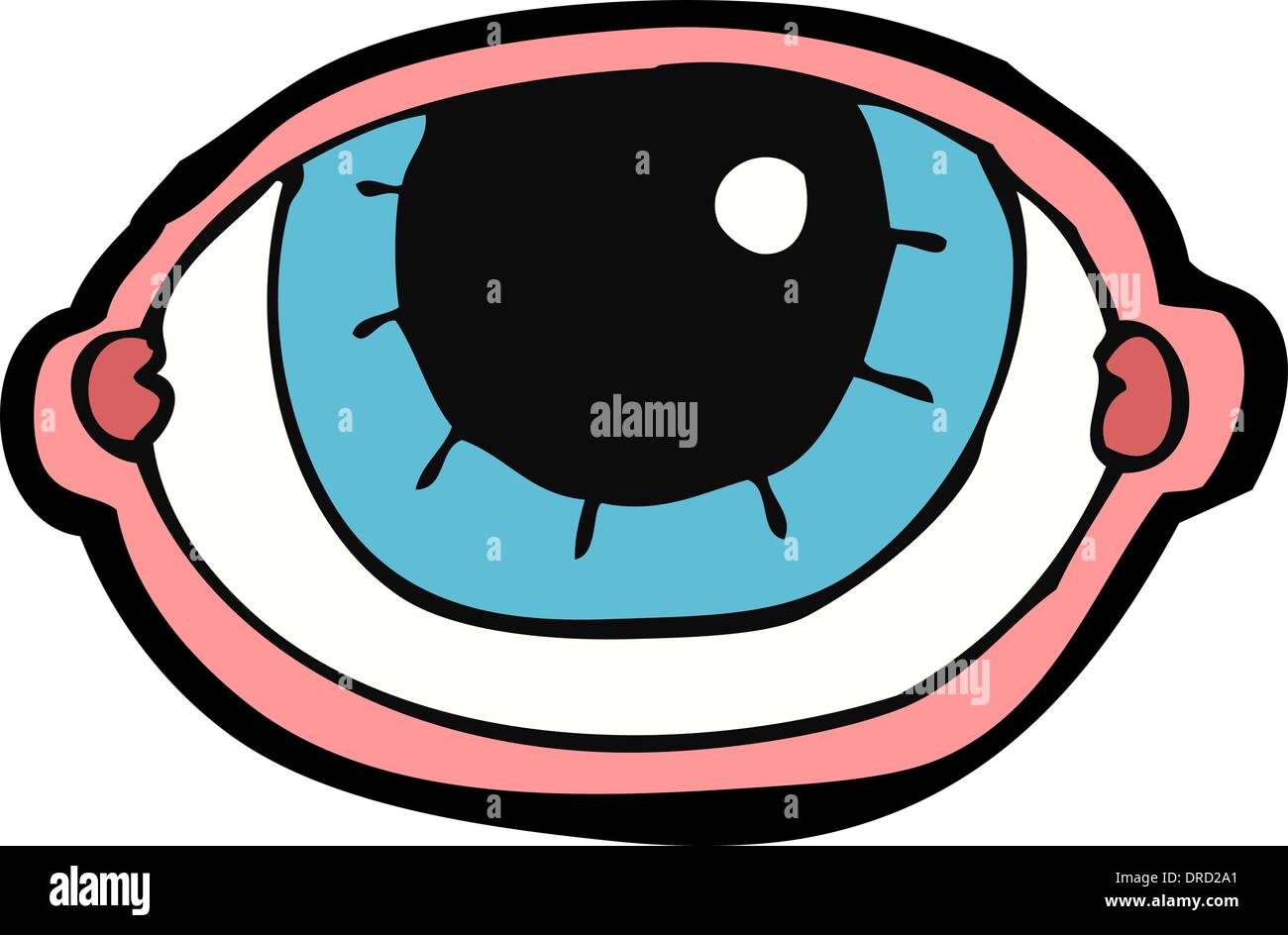 cartoon staring eye Stock Vector Image & Art - Alamy