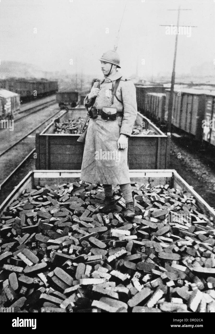 French sentry WWI Stock Photo - Alamy