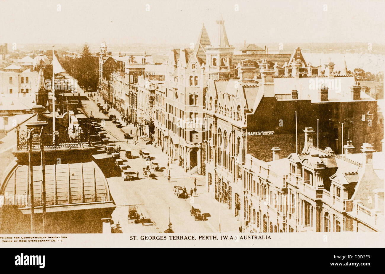 Perth, Australia - St. George's Terrace Stock Photo - Alamy