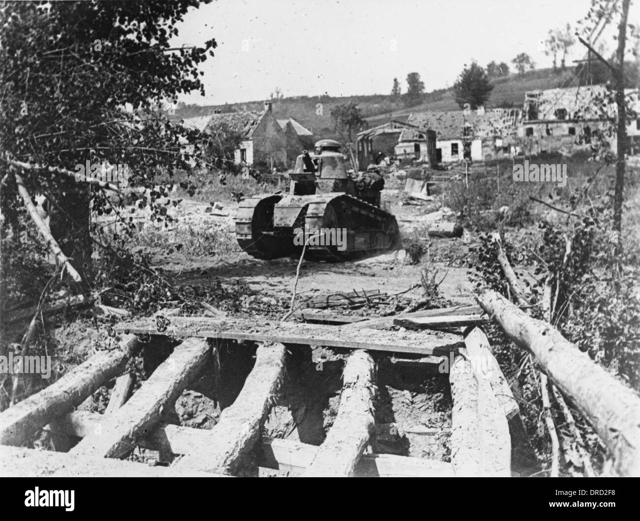 French ww1 wwi tank hi-res stock photography and images - Alamy