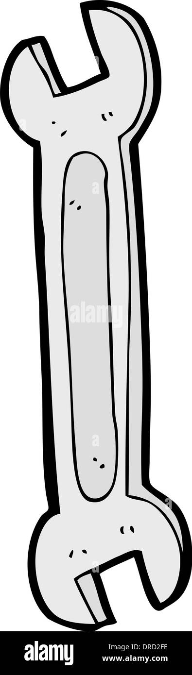 Cartoon spanner Black and White Stock Photos & Images - Alamy