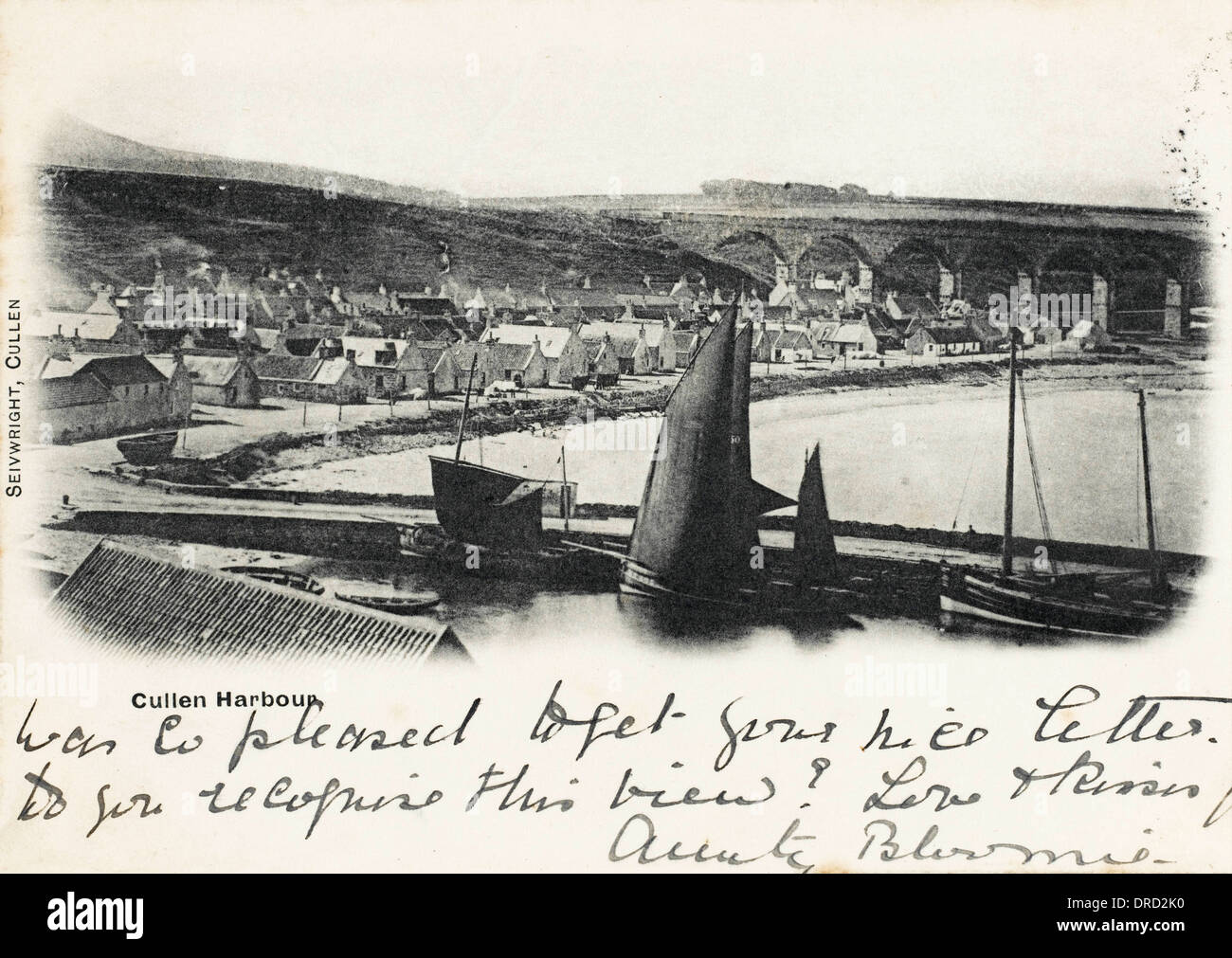 Moray Firth, Scotland - Cullen Harbour Stock Photo - Alamy