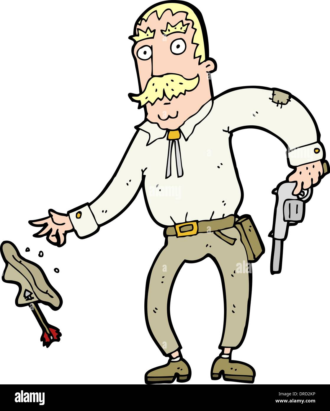 cartoon wild west cowboy Stock Vector Image & Art - Alamy