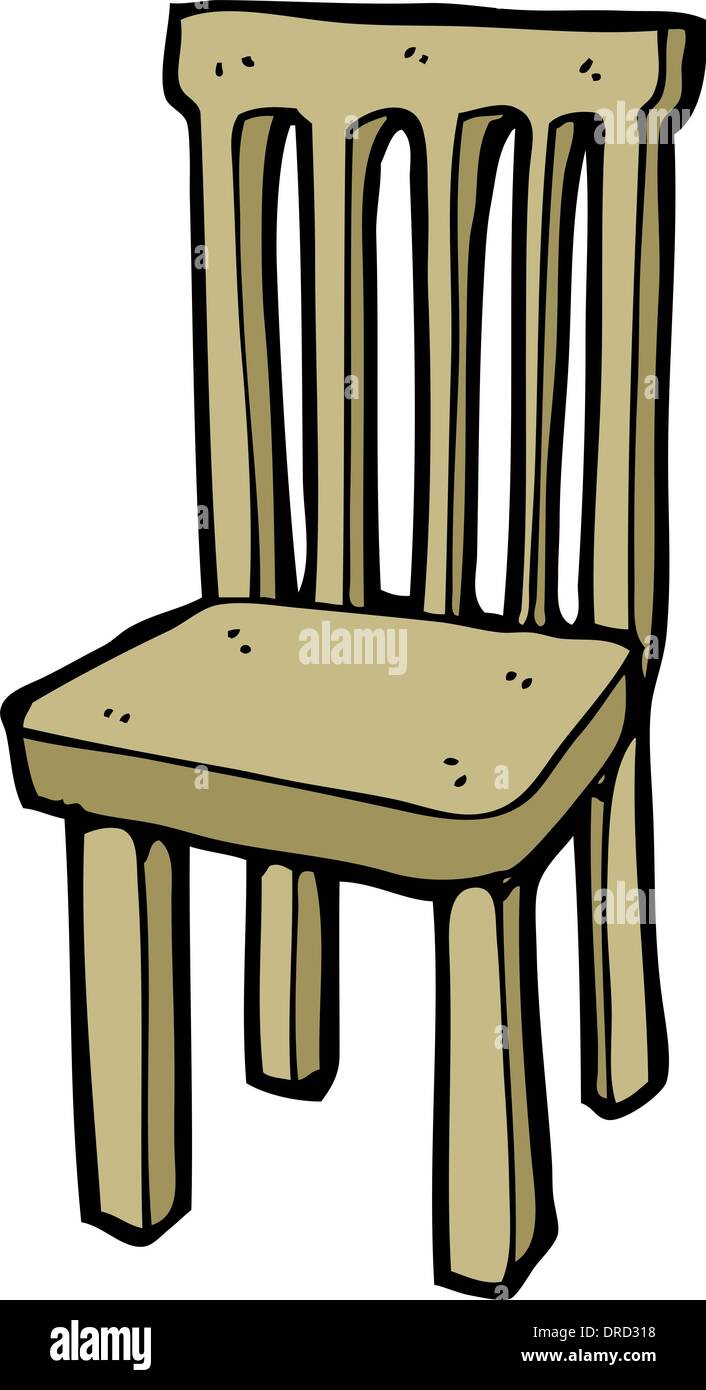 cartoon wooden chair Stock Vector Image & Art - Alamy