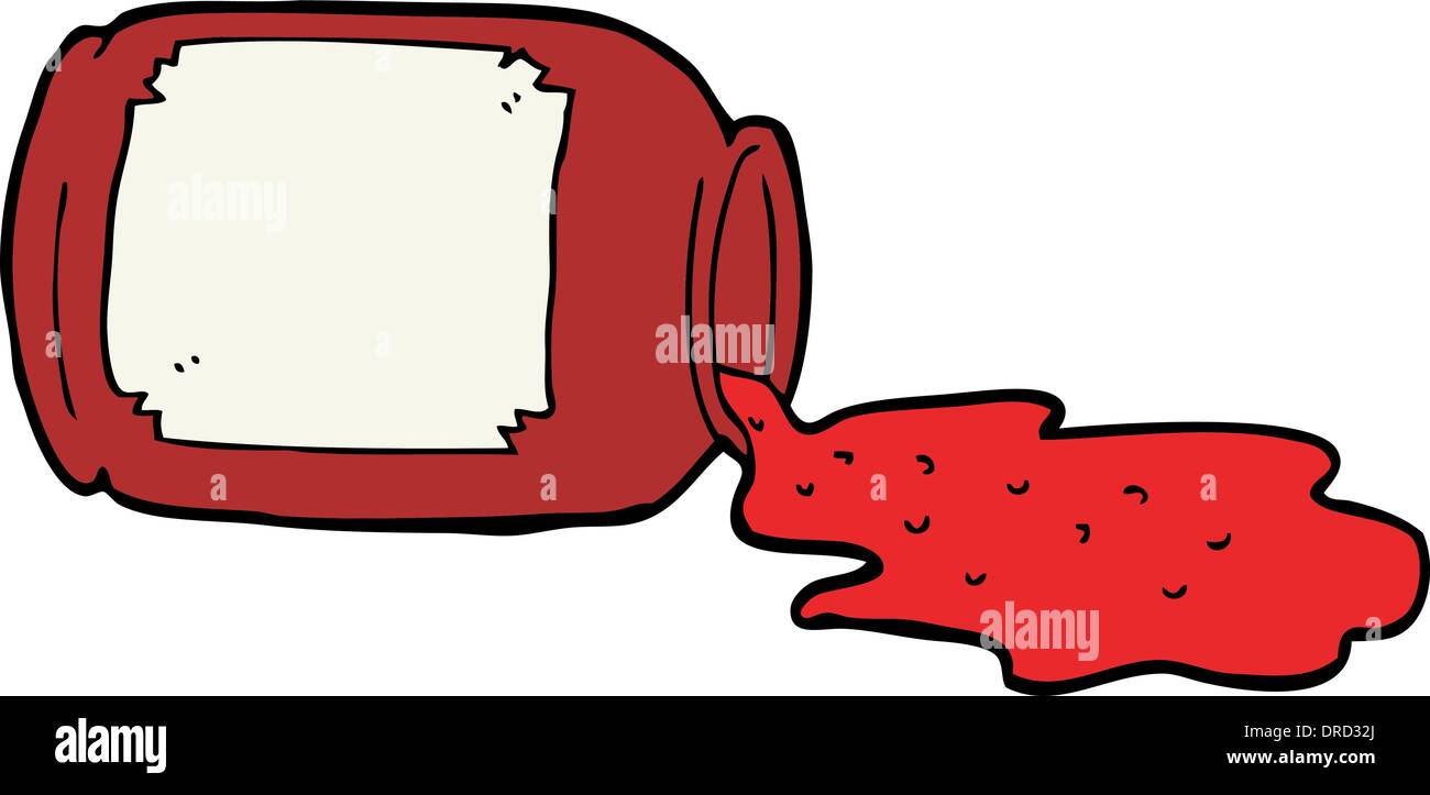 Spilled jar Stock Vector Images - Alamy