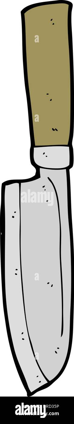 cartoon kitchen knife Stock Vector Image & Art - Alamy