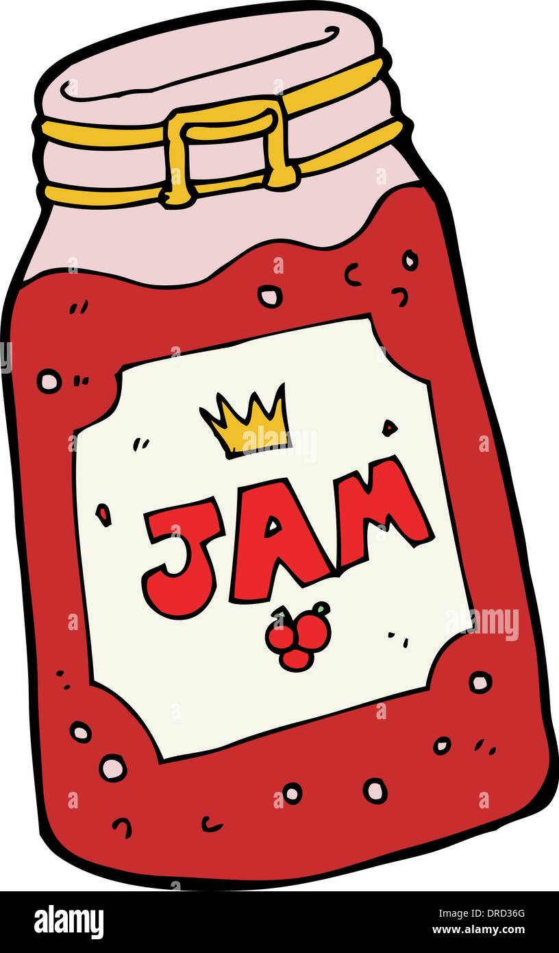 cartoon jar of jam Stock Vector Image & Art - Alamy