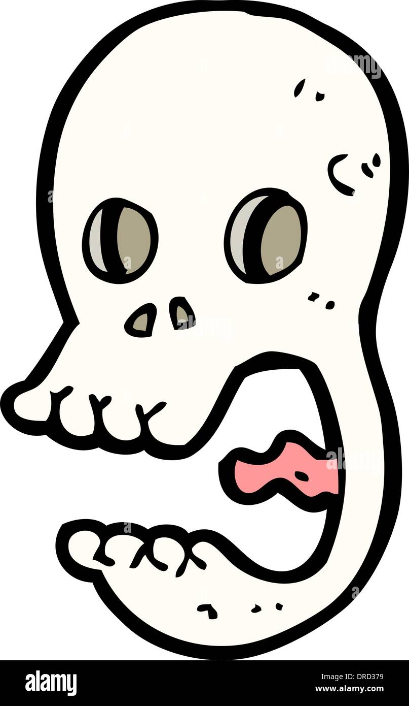 funny cartoon skull Stock Vector Image & Art - Alamy