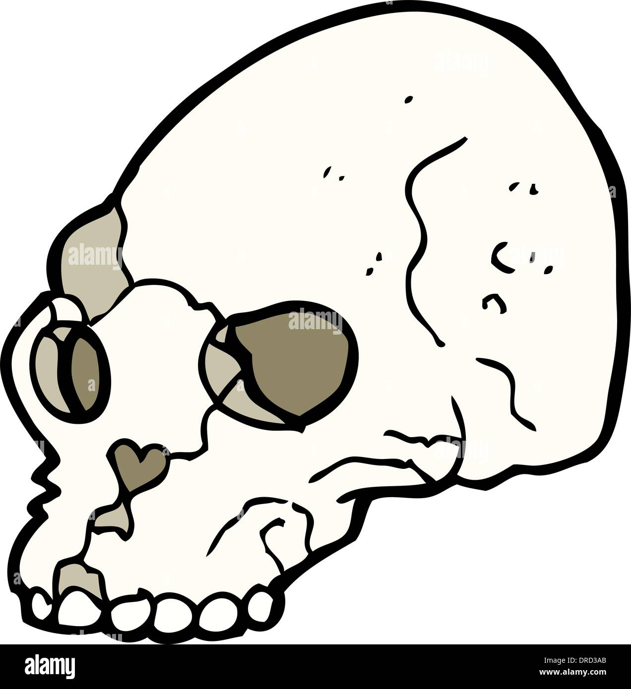 cartoon spooky skull Stock Vector Image & Art - Alamy