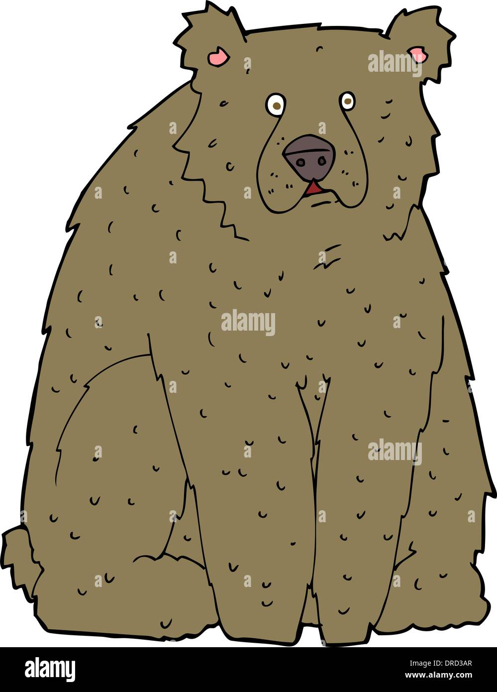 cartoon funny bear Stock Vector Image & Art - Alamy