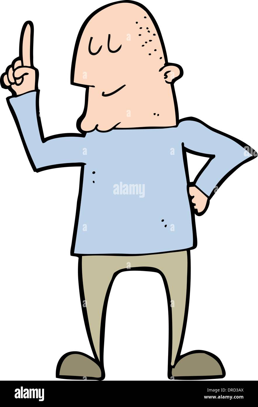cartoon man pointing finger Stock Vector Image & Art - Alamy