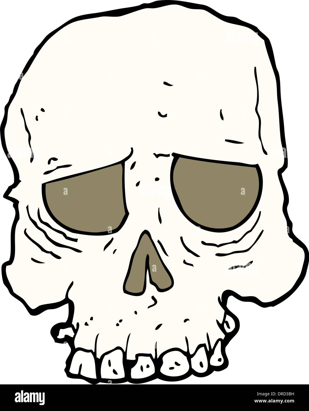 cartoon spooky skull Stock Vector Image & Art - Alamy