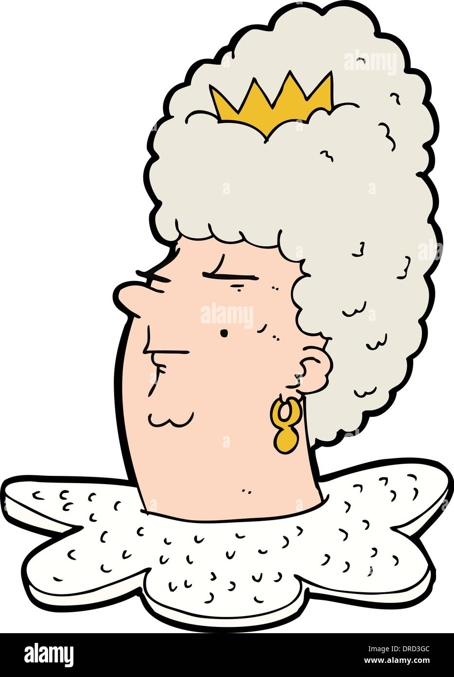 cartoon queen head Stock Vector Image & Art - Alamy