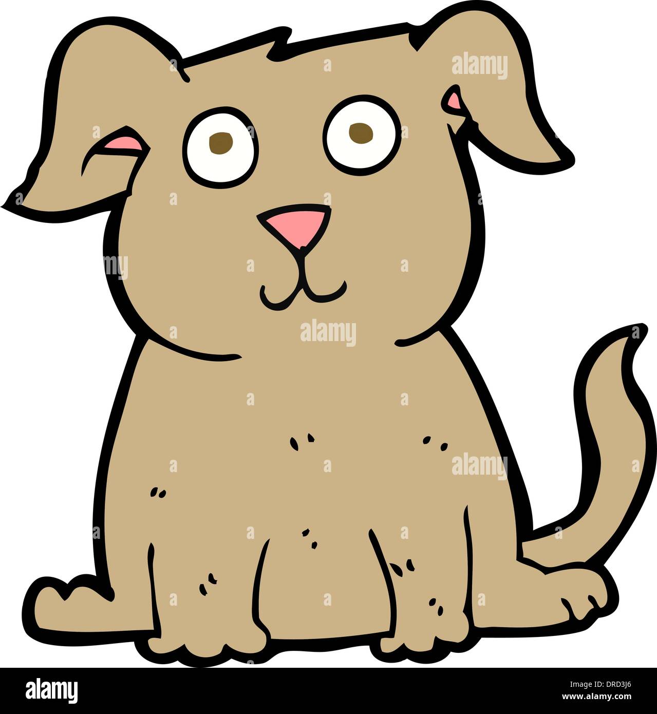 cartoon happy dog Stock Vector Image & Art - Alamy