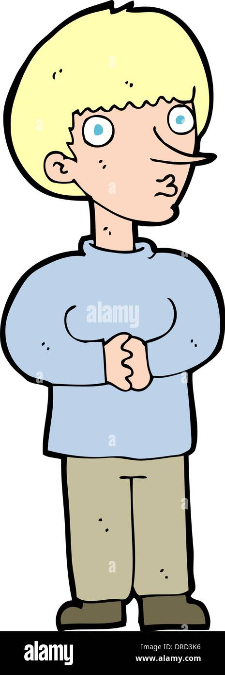 cartoon nervous man Stock Vector Image & Art - Alamy