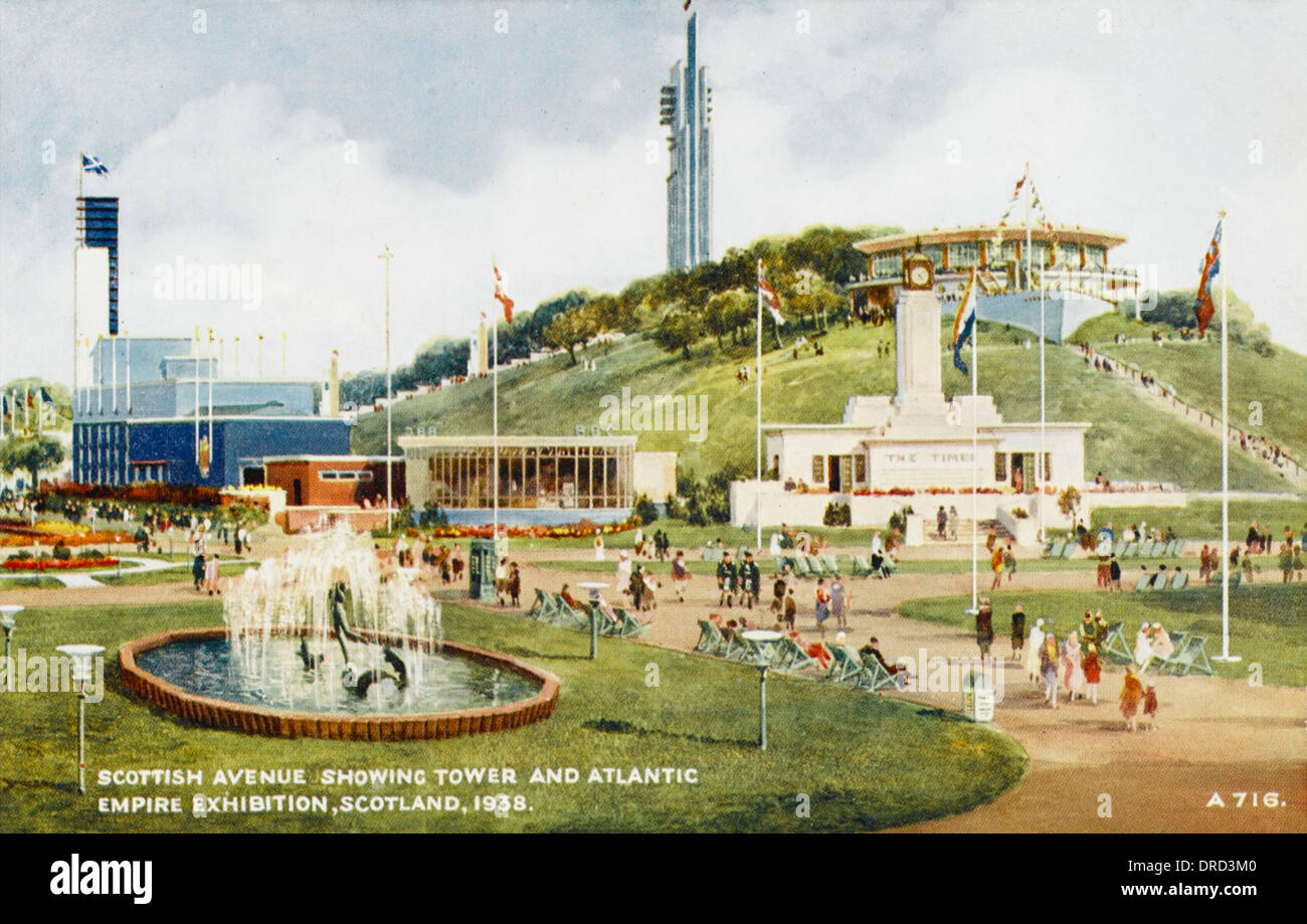 Empire Exhibition - Bellahouston Park, Glasgow Stock Photo - Alamy