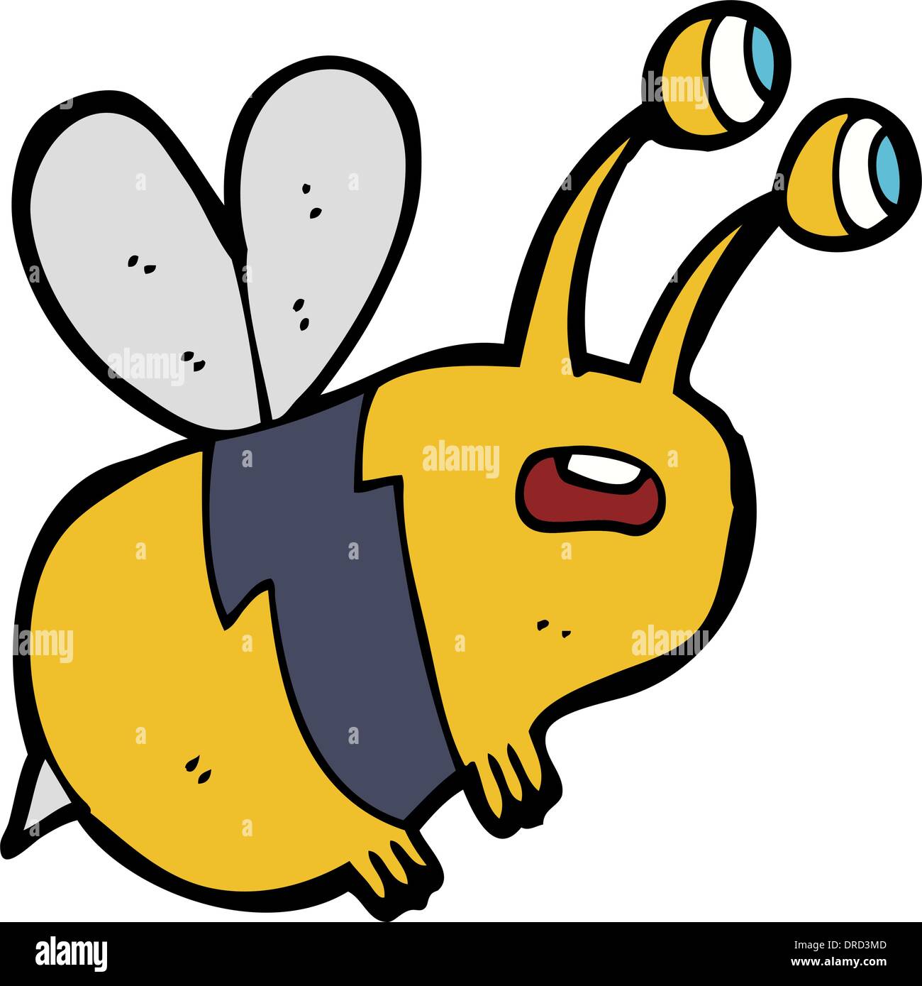 Cartoon frightened bee hi-res stock photography and images - Alamy