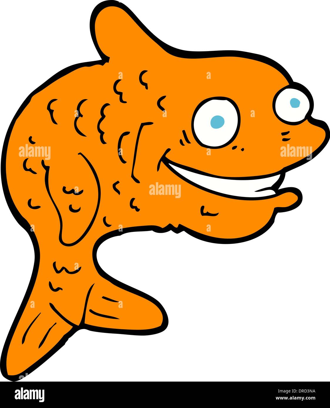 cartoon happy fish Stock Vector Image & Art - Alamy