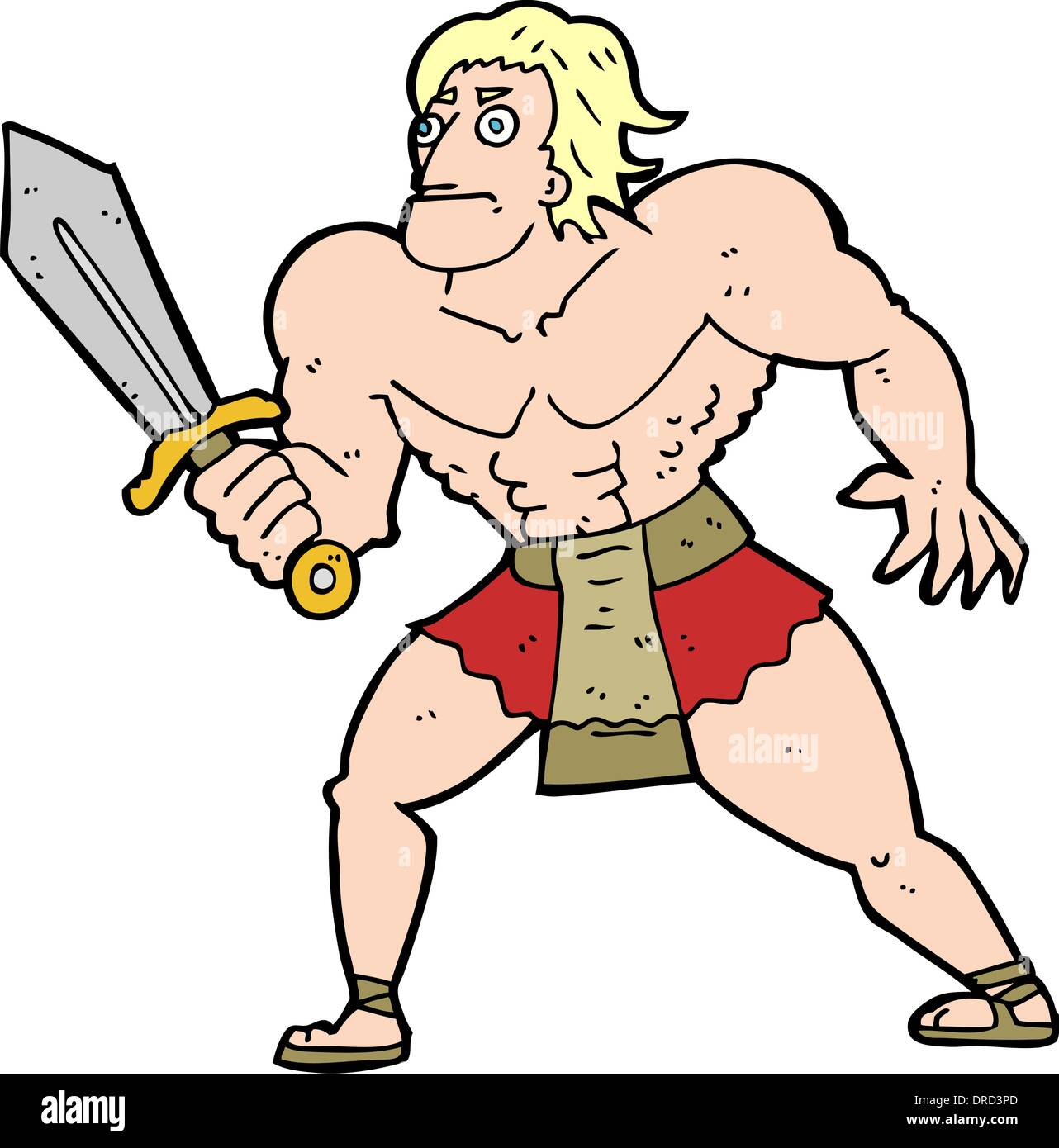 cartoon fantasy hero man Stock Vector Image & Art - Alamy