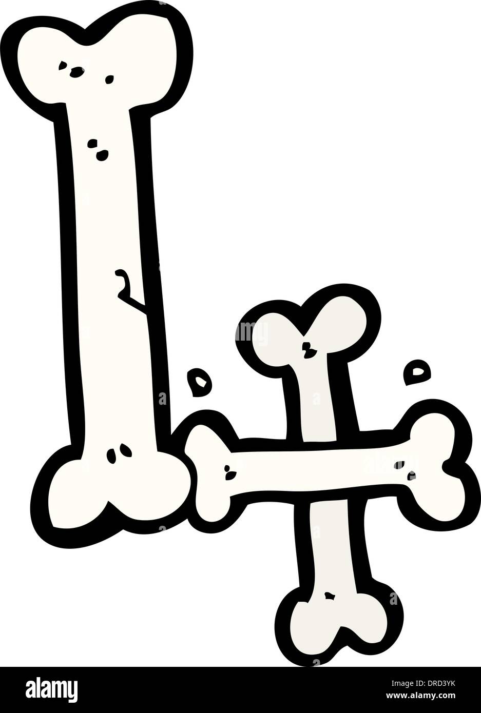 cartoon halloween bone number Stock Vector Image & Art - Alamy