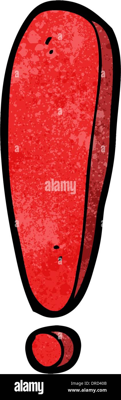 cartoon exclamation mark Stock Vector Image & Art - Alamy