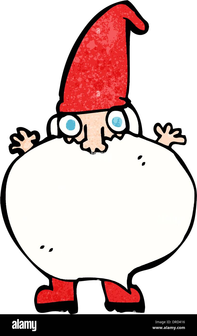 cartoon tiny santa Stock Vector Image & Art - Alamy
