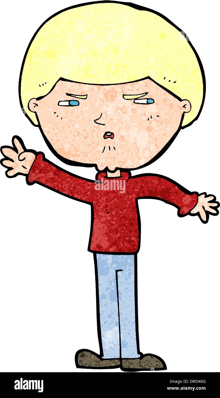 cartoon mean man Stock Vector Image & Art - Alamy