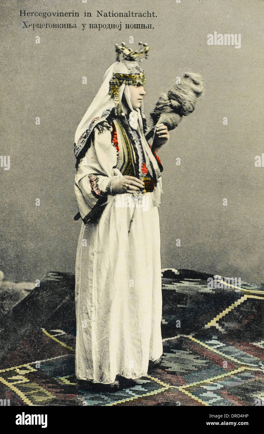Bosnia and Herzegovina - National Costume Stock Photo - Alamy