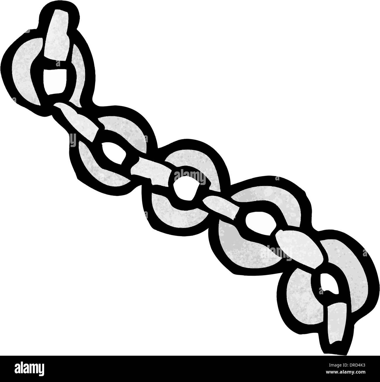 Cartoon chain Black and White Stock Photos & Images - Alamy
