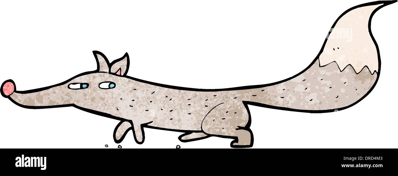 cartoon little wolf Stock Vector Image & Art - Alamy