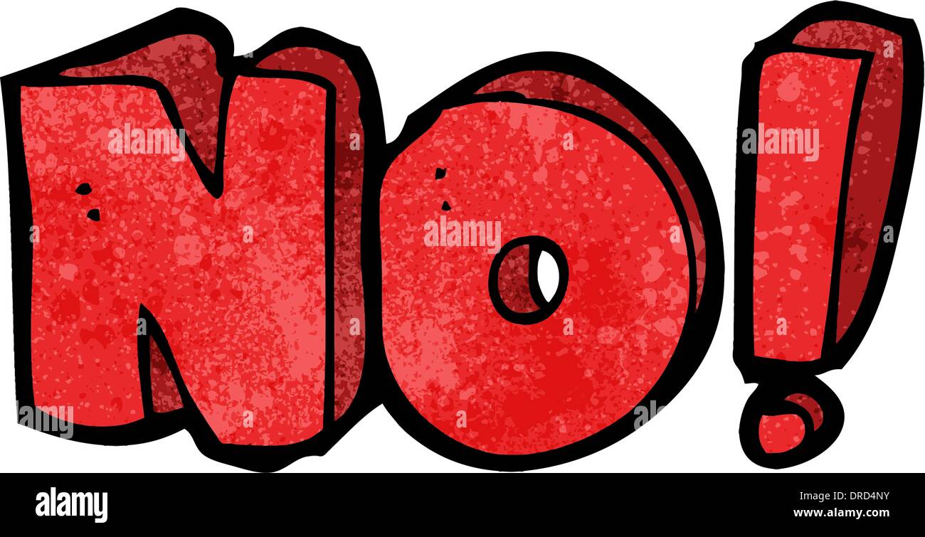 cartoon no symbol Stock Vector Image & Art - Alamy