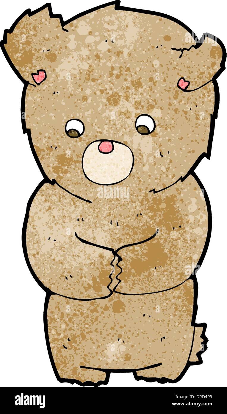 Cartoon shy teddy bear hi-res stock photography and images - Alamy