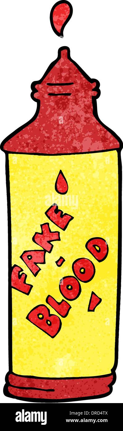 cartoon fake blood Stock Vector Image & Art - Alamy
