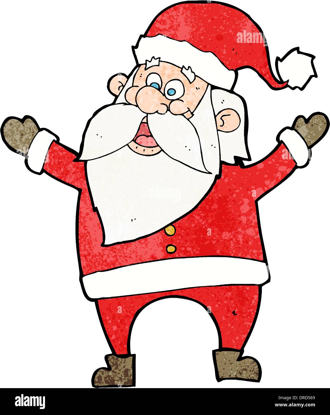 cartoon santa claus Stock Vector Image & Art - Alamy