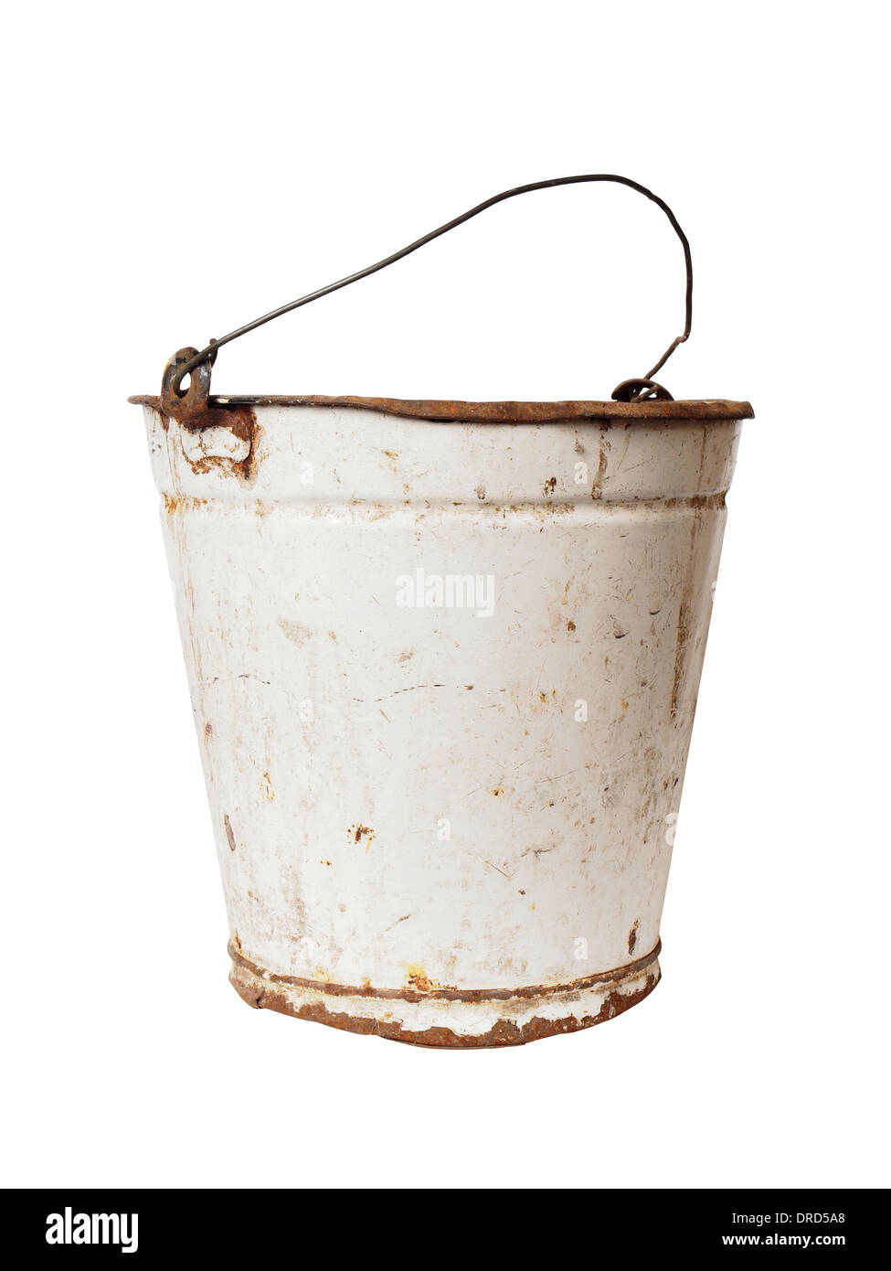 Old rusty bucket Cut Out Stock Images & Pictures - Alamy