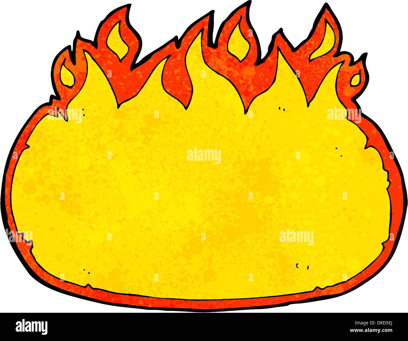 Cartoon fire border Stock Vector Images - Alamy