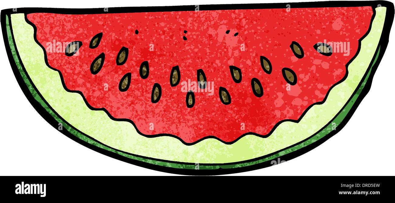 cartoon watermelon slice Stock Vector Image & Art - Alamy