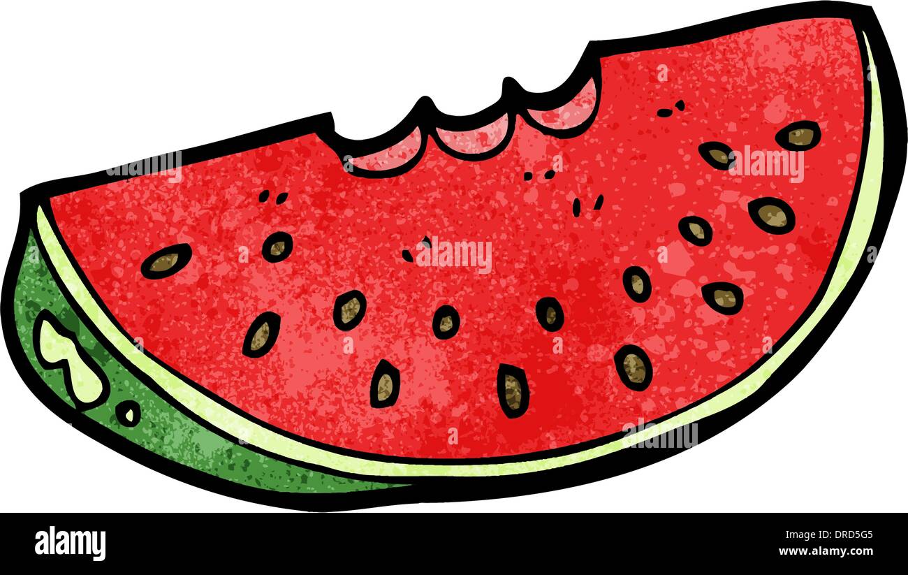 cartoon watermelon slice Stock Vector Image & Art - Alamy