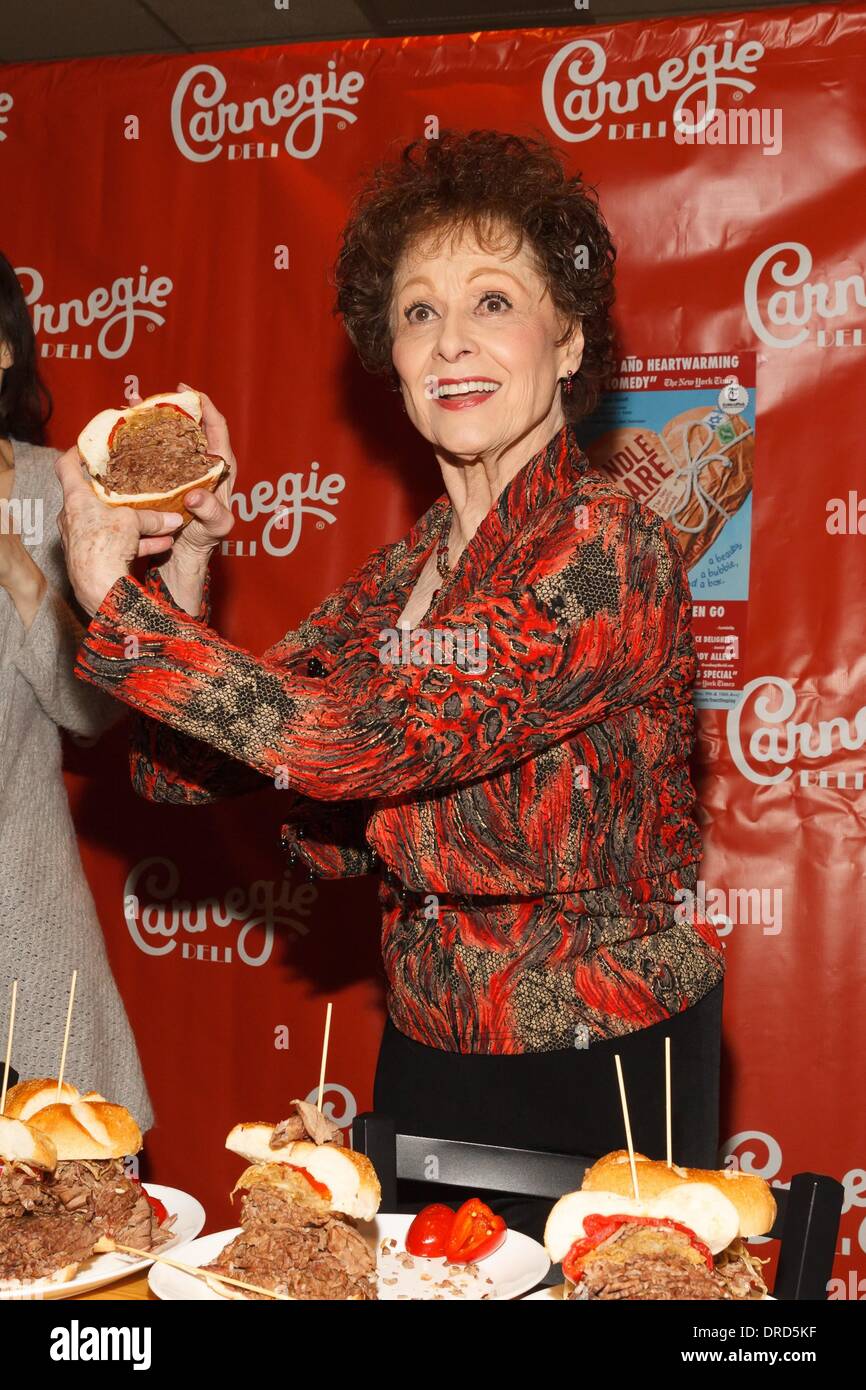 New York, NY, USA. 23rd Jan, 2014. Carol Lawrence in attendance for ...