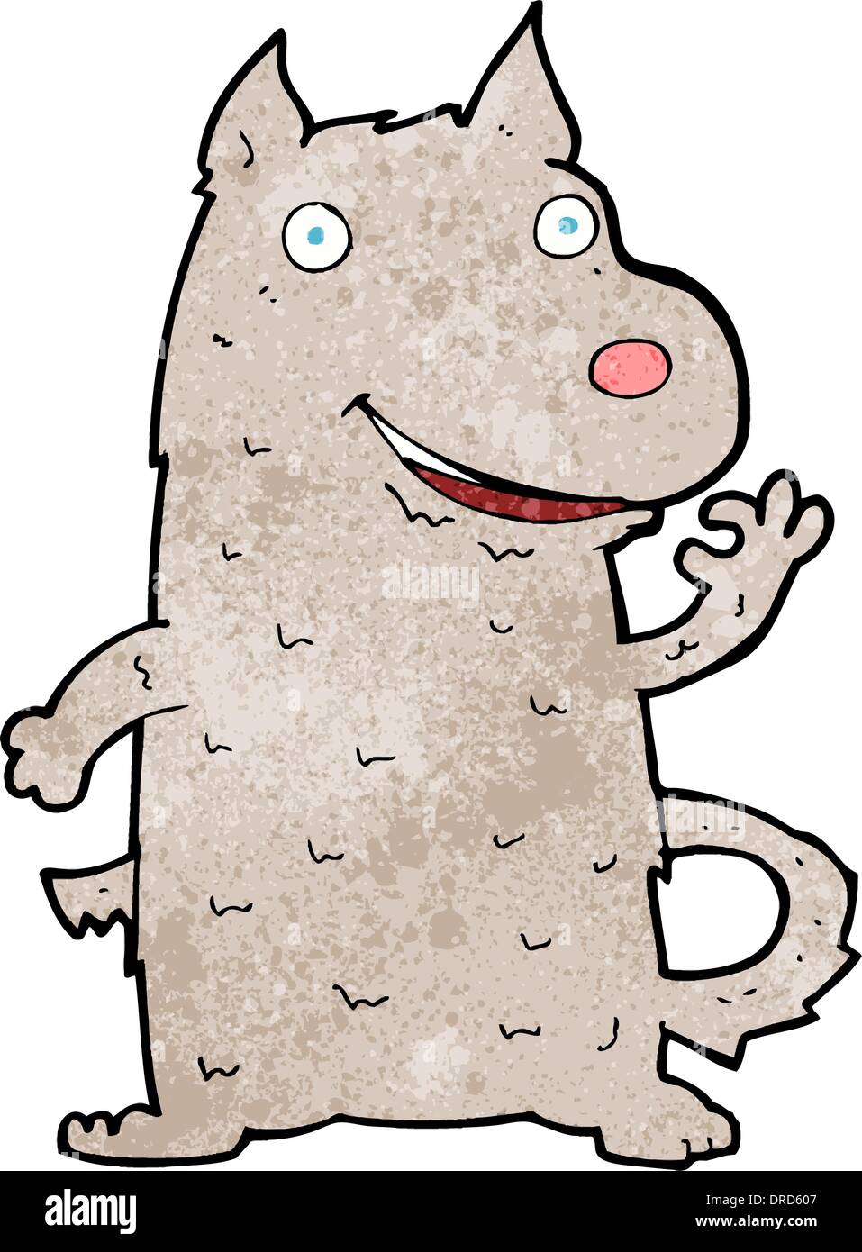 cartoon happy dog Stock Vector Image & Art - Alamy