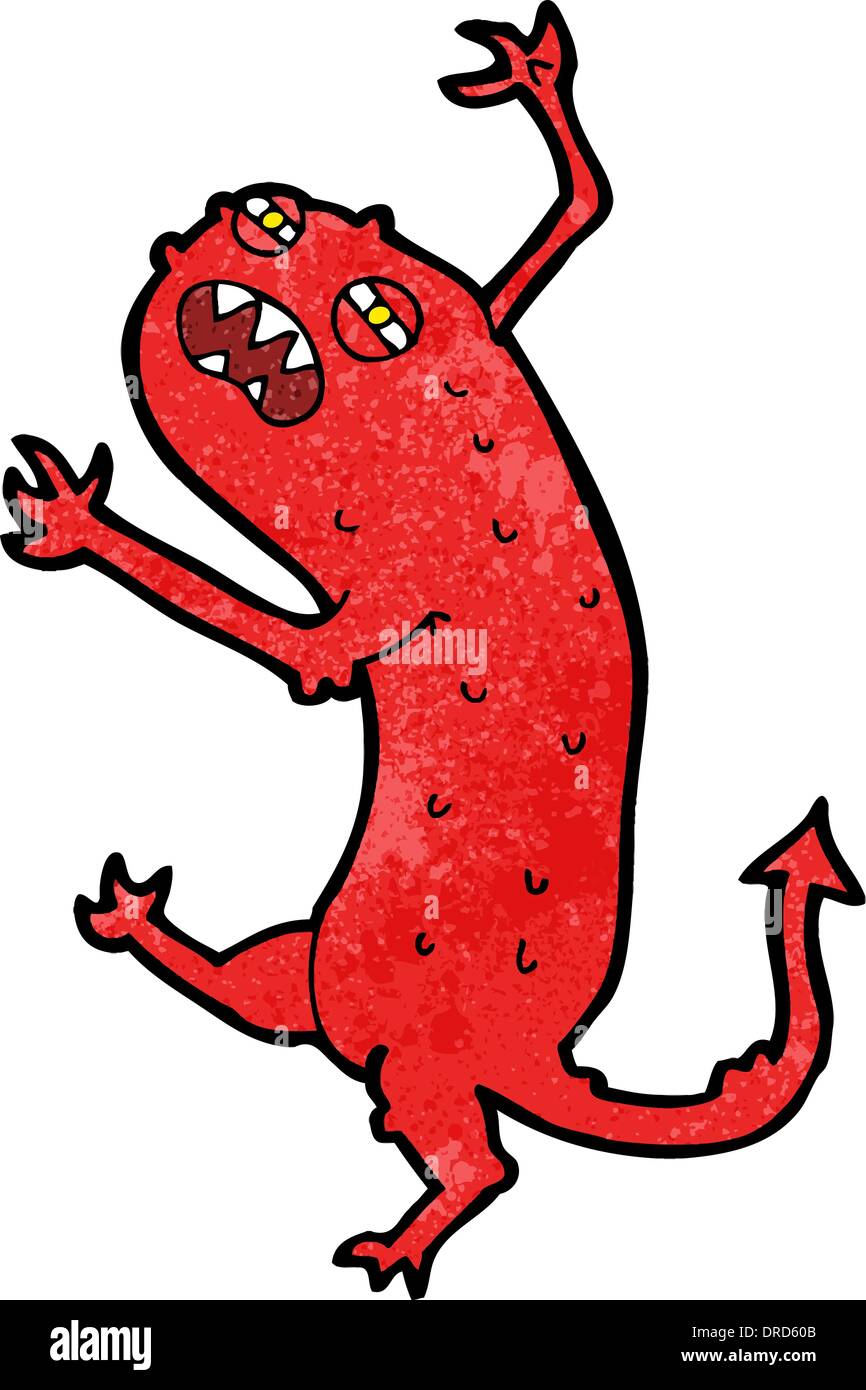 cartoon little monster Stock Vector Image & Art - Alamy