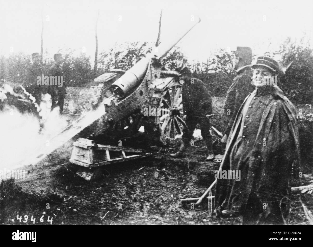 French artillery WWI Stock Photo - Alamy