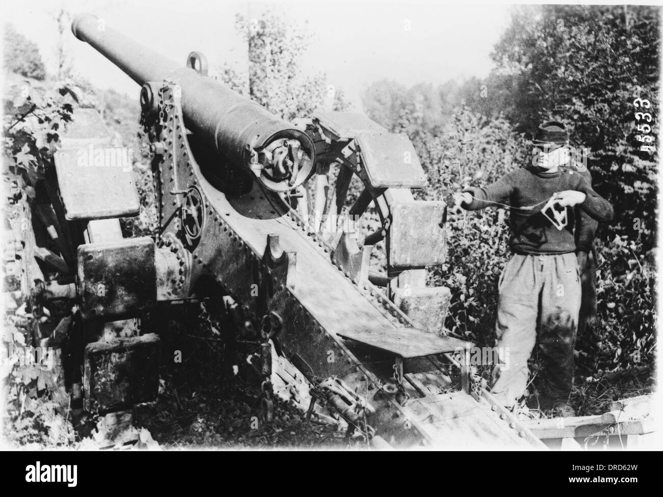 French artillery WWI Stock Photo - Alamy