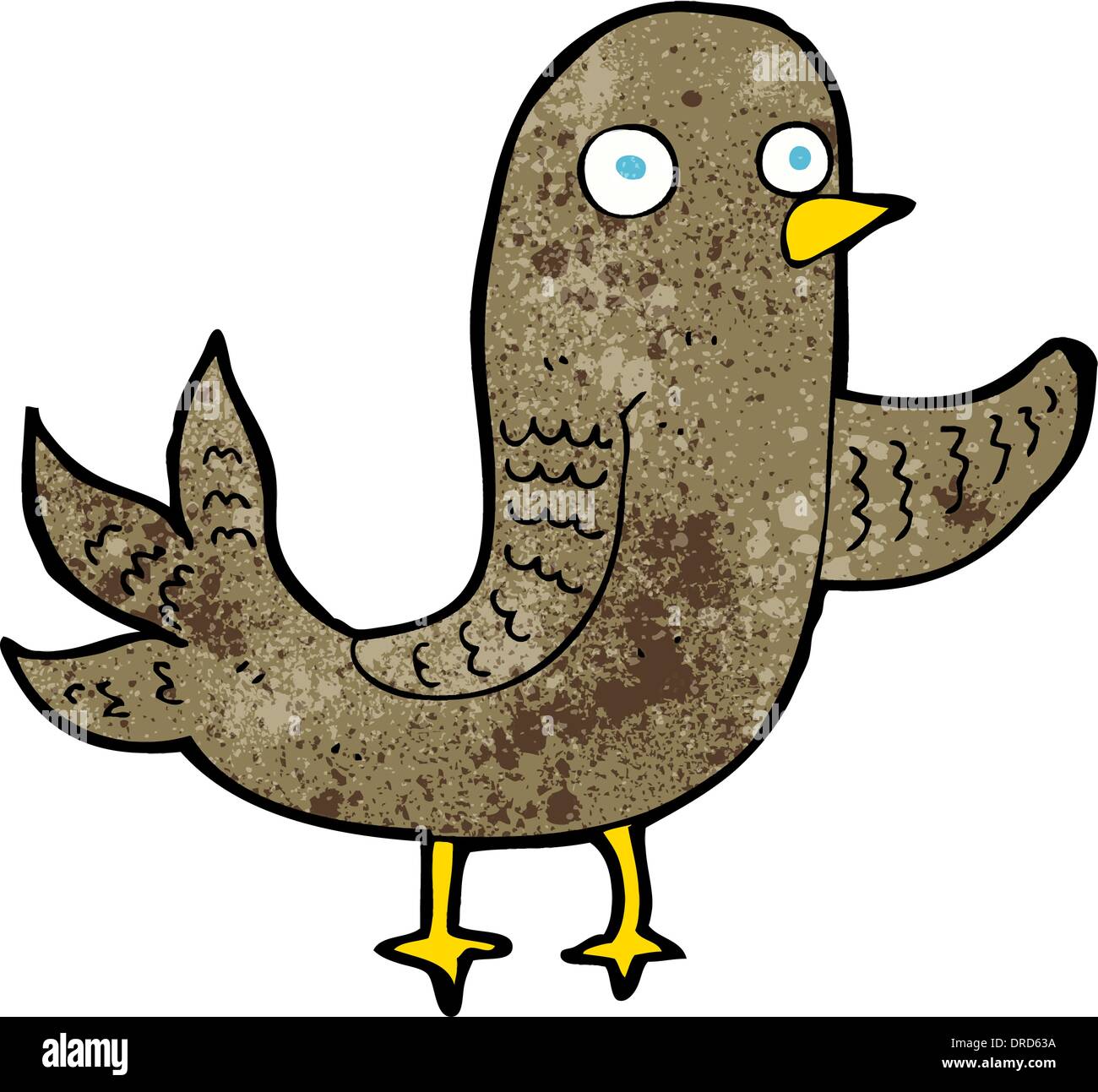 cartoon waving bird Stock Vector Image & Art - Alamy