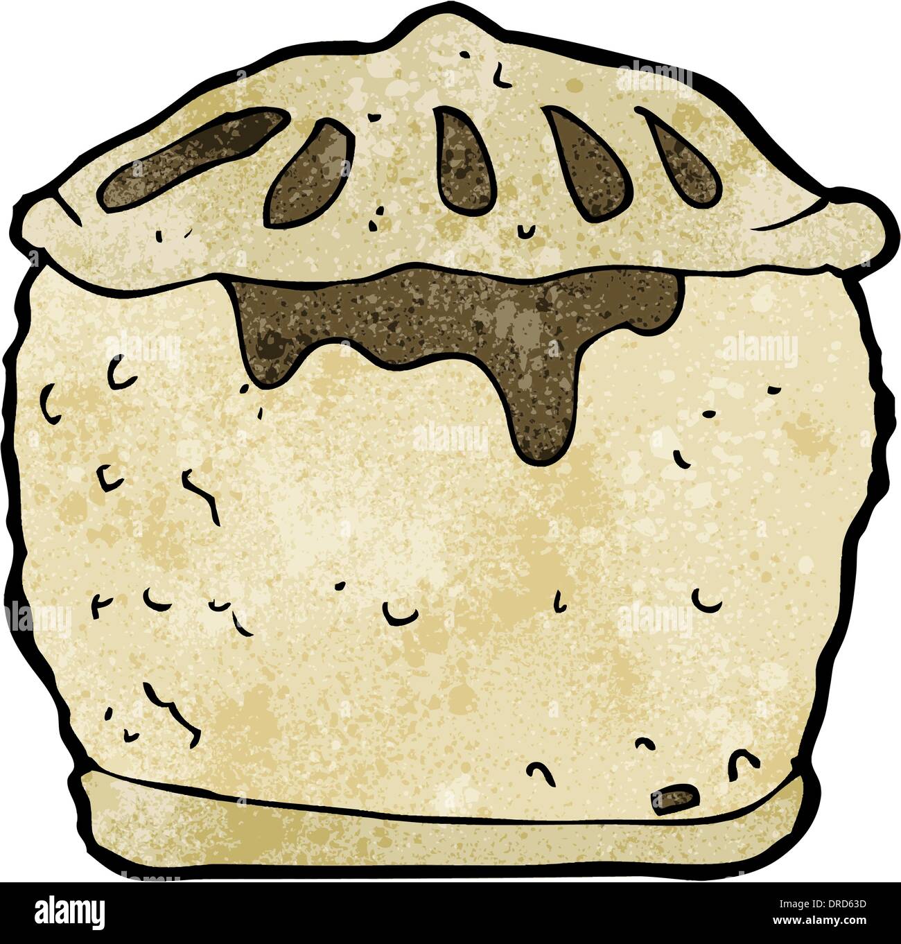 cartoon meat pie Stock Vector Image & Art - Alamy