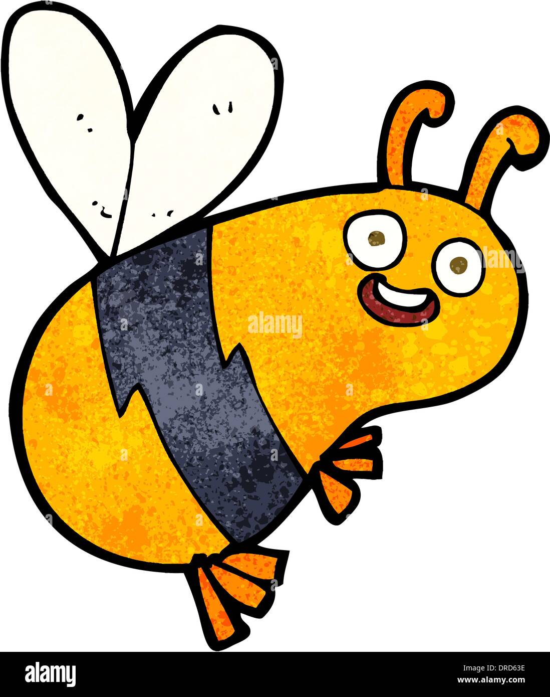 funny cartoon bee Stock Vector Image & Art - Alamy