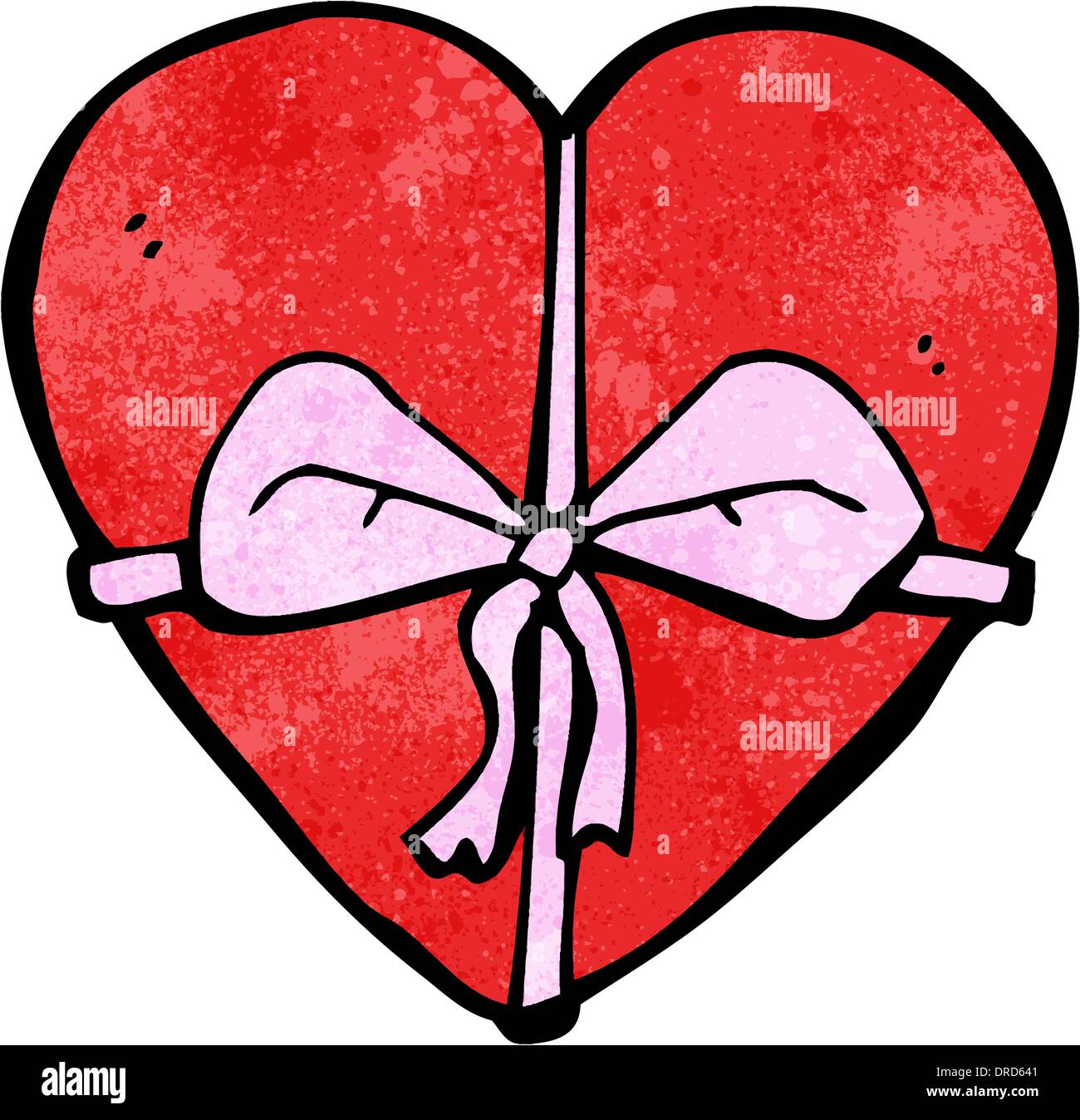 cartoon heart shaped present Stock Vector Image & Art - Alamy