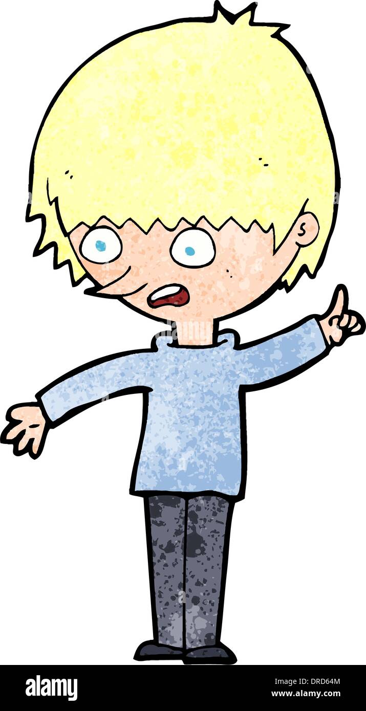 cartoon boy with question Stock Vector Image & Art - Alamy